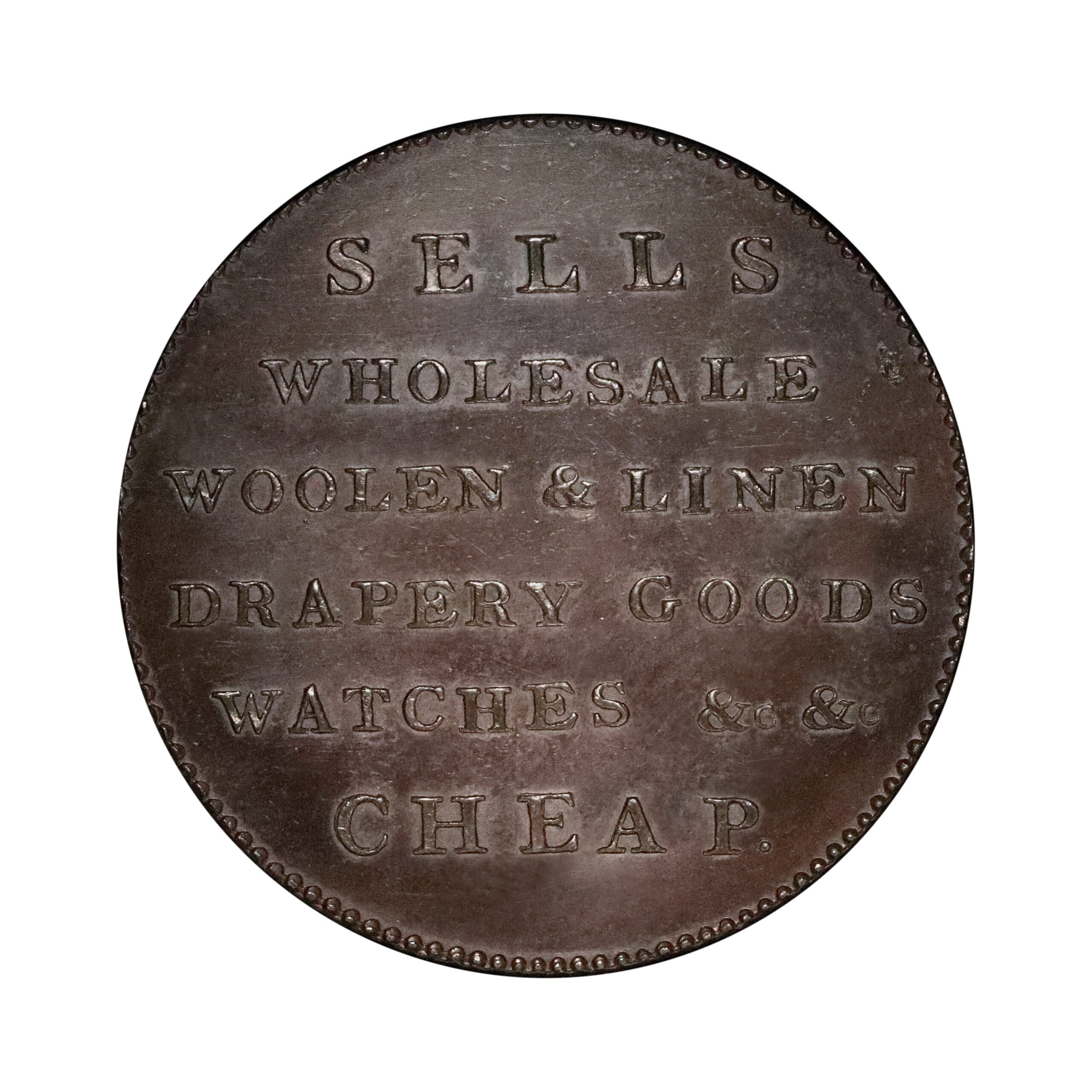 Angusshire Dundee Bronzed Halfpenny DH 12 - LAST DRUID